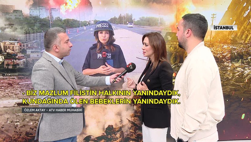 atv Ana Haber Programı atv Haber ekibinin savaş izlenimleri İzle
