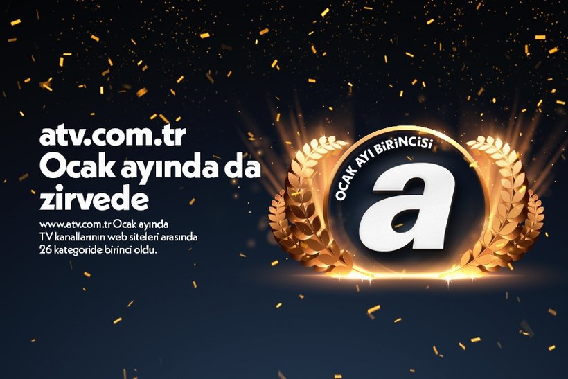 atv.com.tr Ocak ayında da zirvede - atv