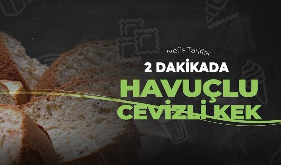A2tv A2de 2 Dakika Havuçlu Cevizli Kek Tarifi Özel Videosu